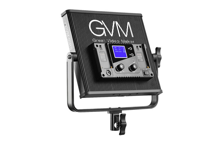 Kit 3 luces Led GVM 50RS RGB - Cinemarket Films